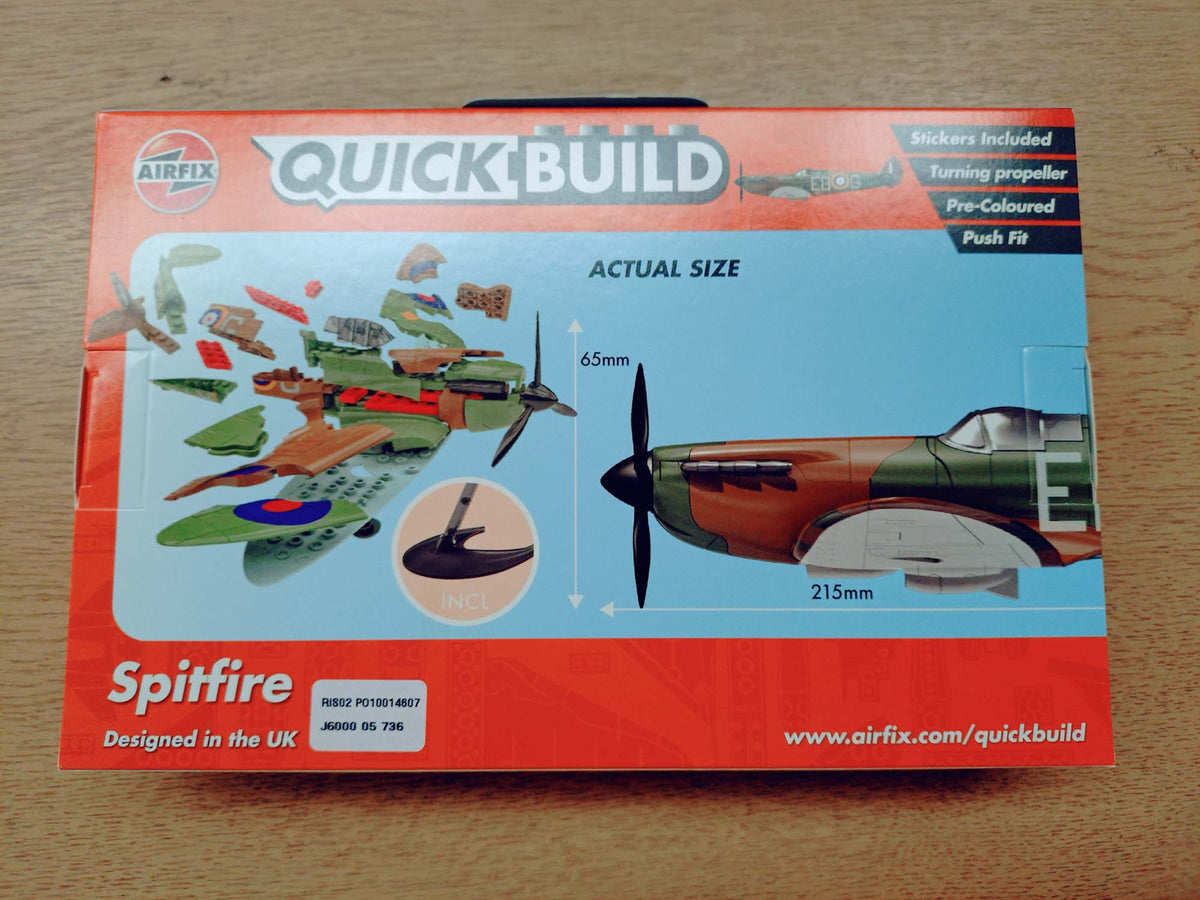 Airfix Spitfire quck build – Blackpool Illuminations
